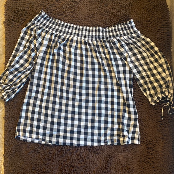 VENUS | Tops | Venus Sexy Off Shoulder Top Cute Tie Details On Sleeves ...